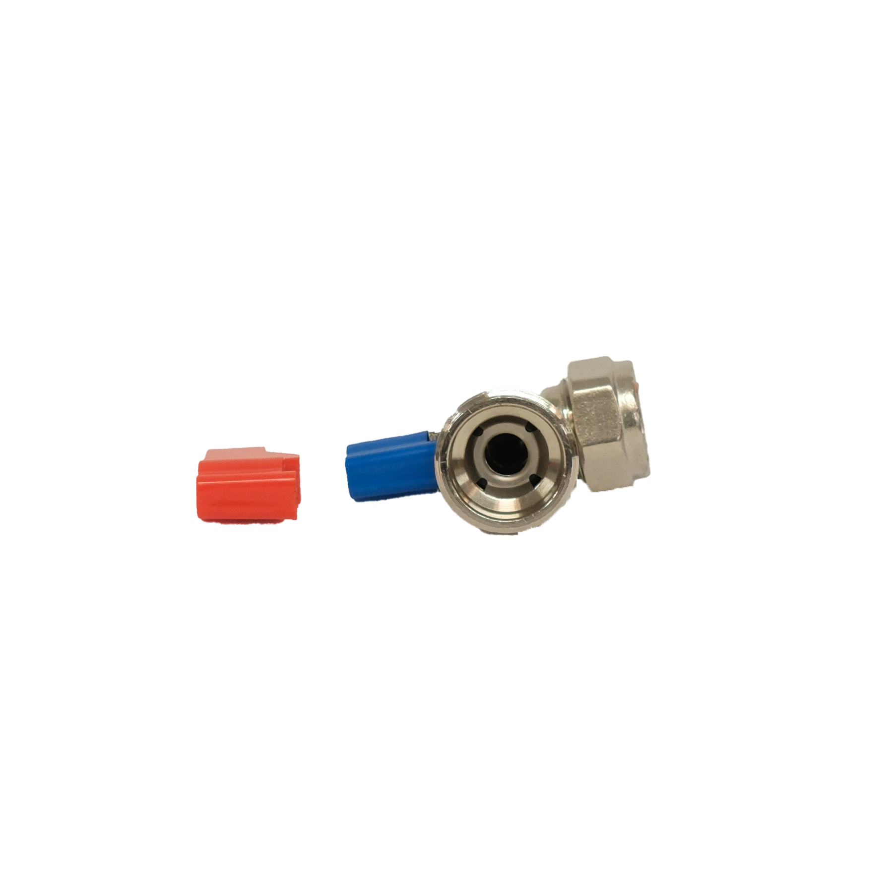 Angle Washing Machine Valve - Tritherm Underfloor Heating